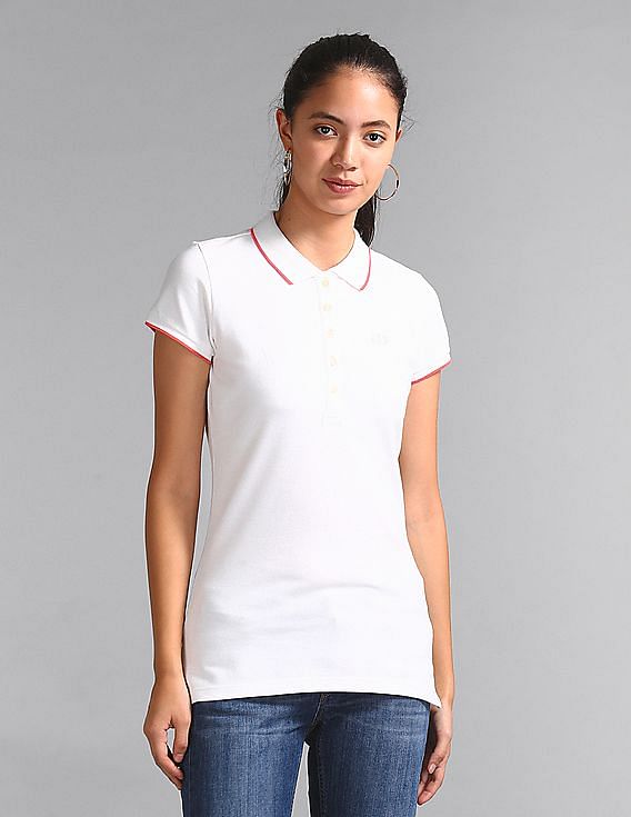 Gap white polo shirt store