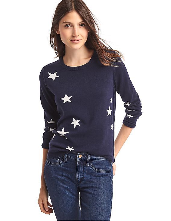 Gap star sweater store
