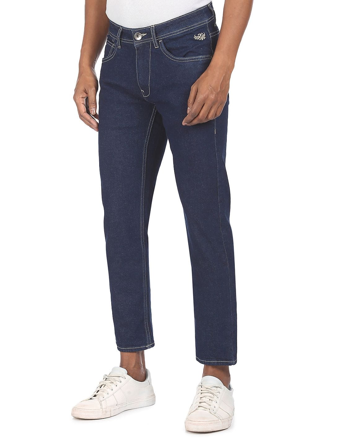 Buy Flying Machine Michael Slim Tapered Fit Rinsed Jeans - NNNOW.com